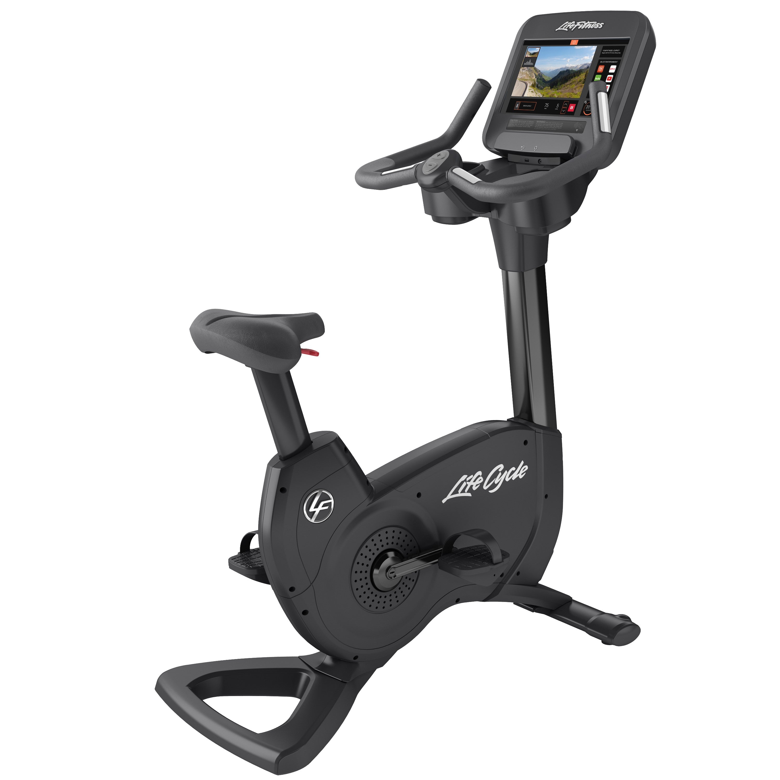 Life Fitness Elevation Discover Upright Bike with SE3 console Refurbis ...